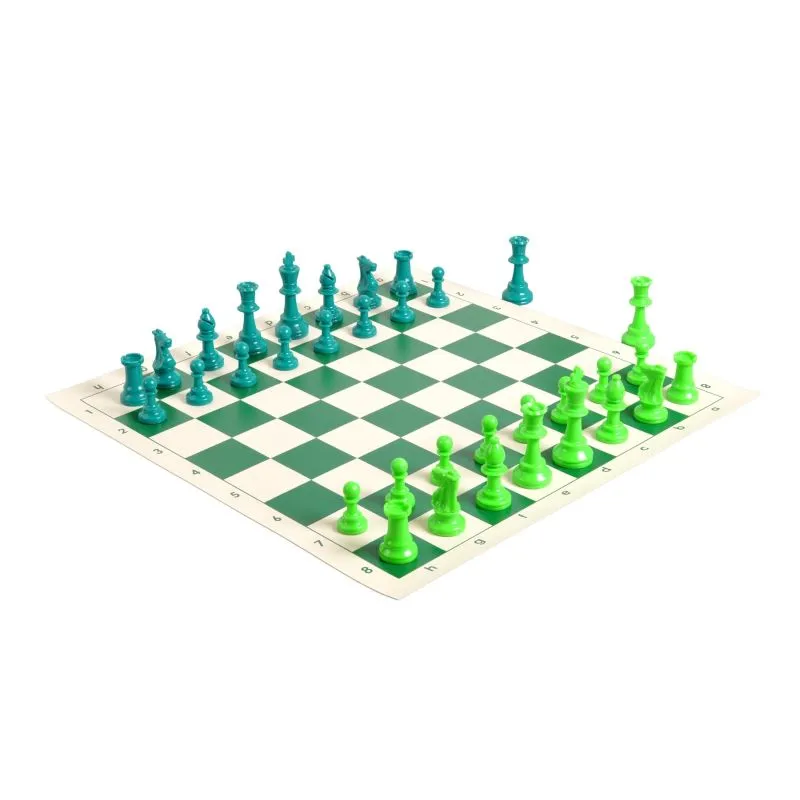 2 Player Chess Set Combination Triple Weighted Regulation Colored 2-player-chess-set-combination-triple-weighted-regulation-colored