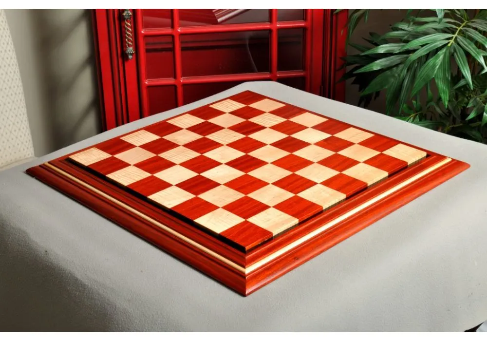 Signature Contemporary II Chess Board - Padauk/ Curly Maple - 2.5 Squares Signature Contemporary II Chess Board - Padauk/ Curly Maple - 2.5 Squares